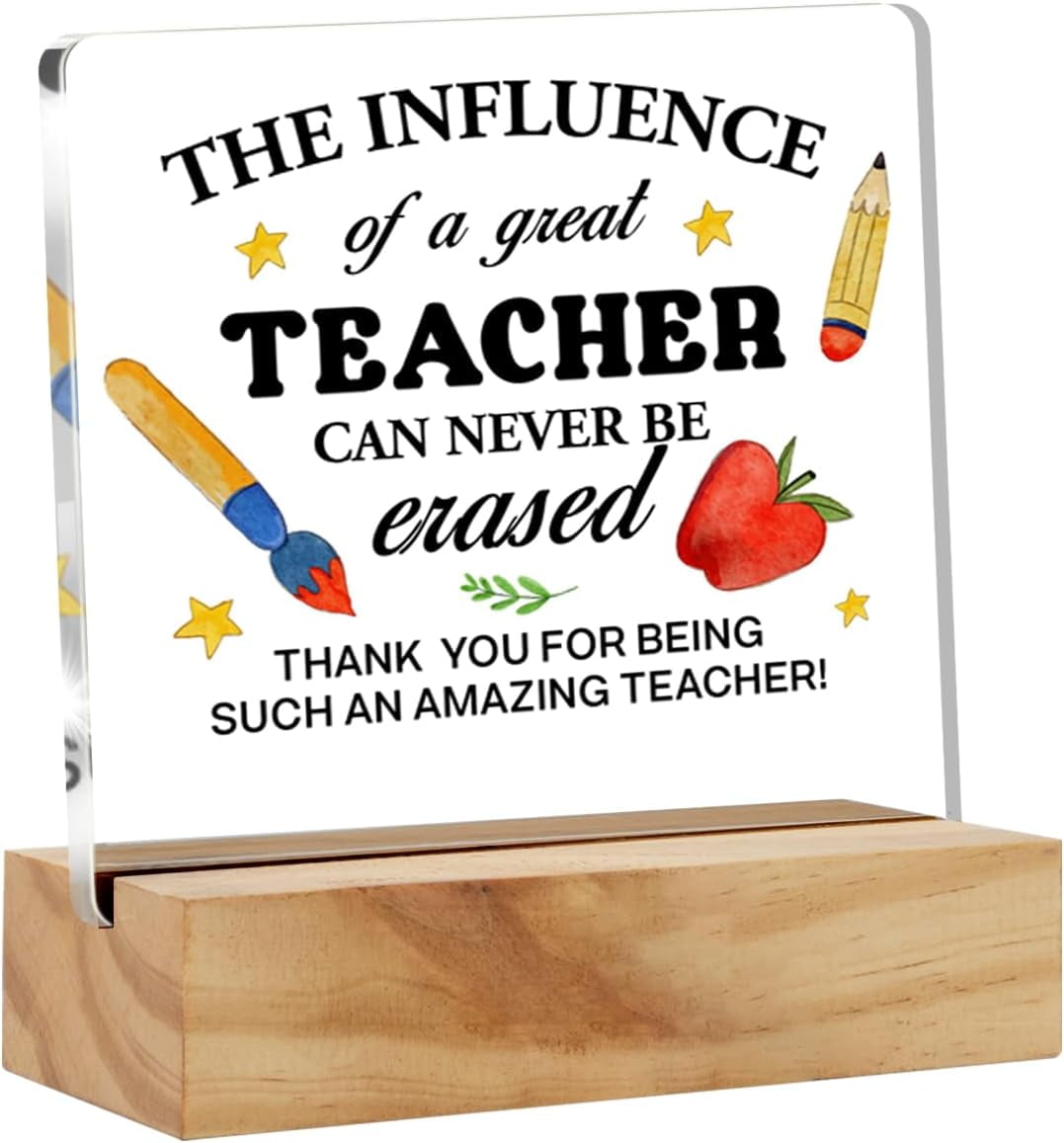 Teacher Appreciation Gifts From Students, Teacher Thank You Gift ...