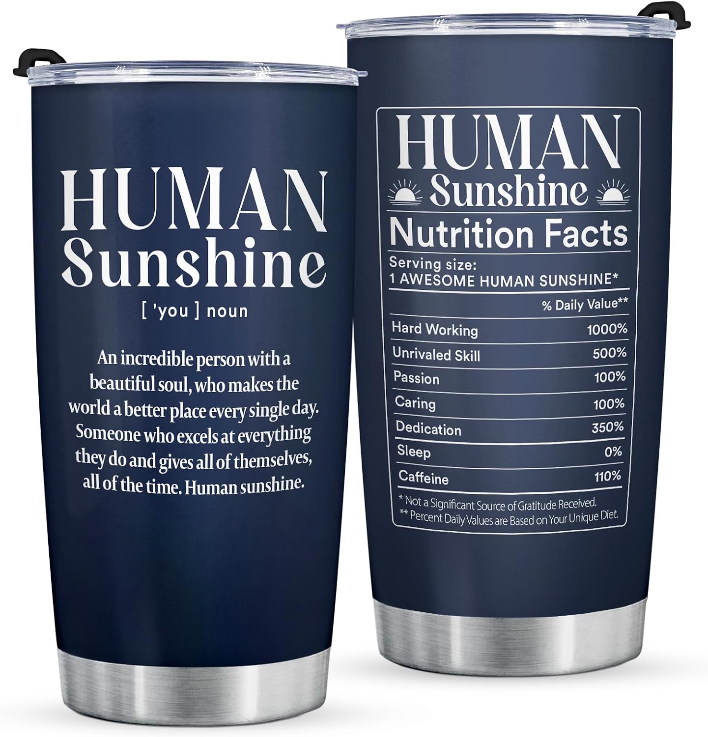 Teacher Appreciation Gifts Human Sunshine 20 Oz Tumbler Cup, Nurses ...