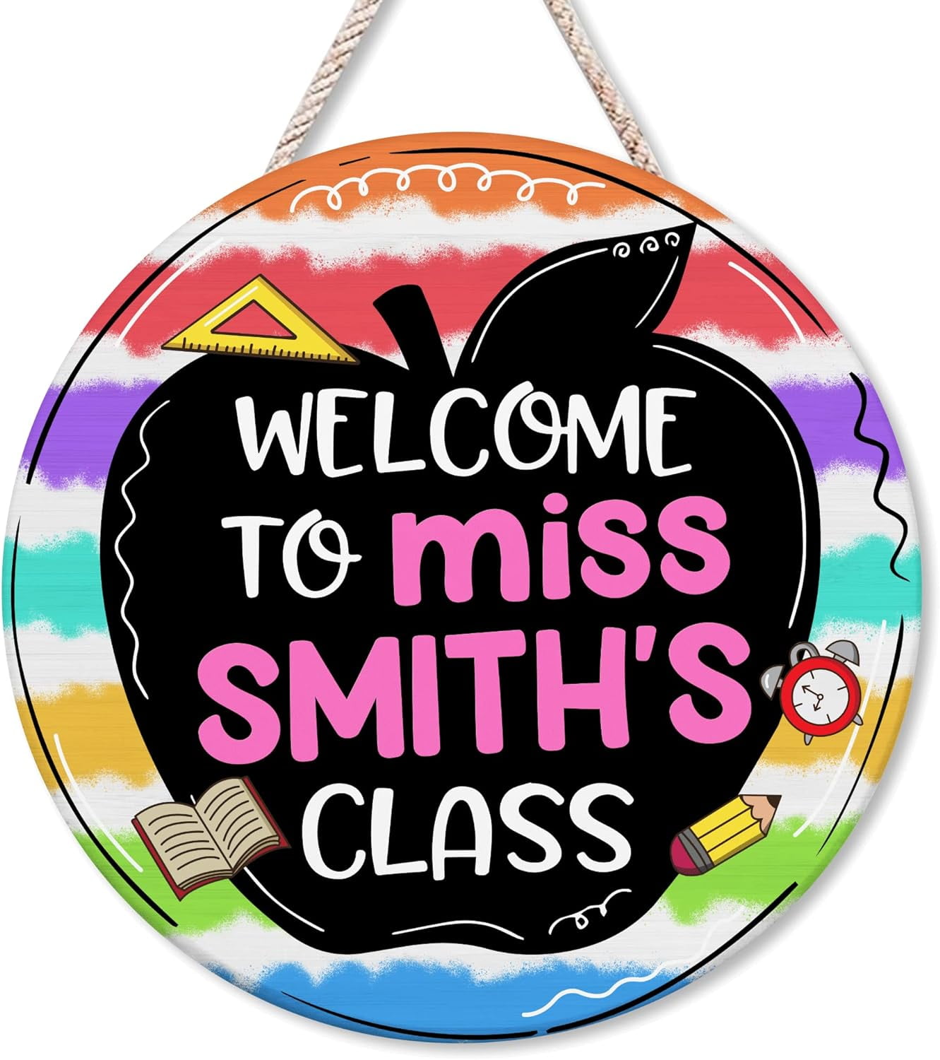 Teacher Appreciation Gifts, Personalized Teacher Signs for Classroom ...