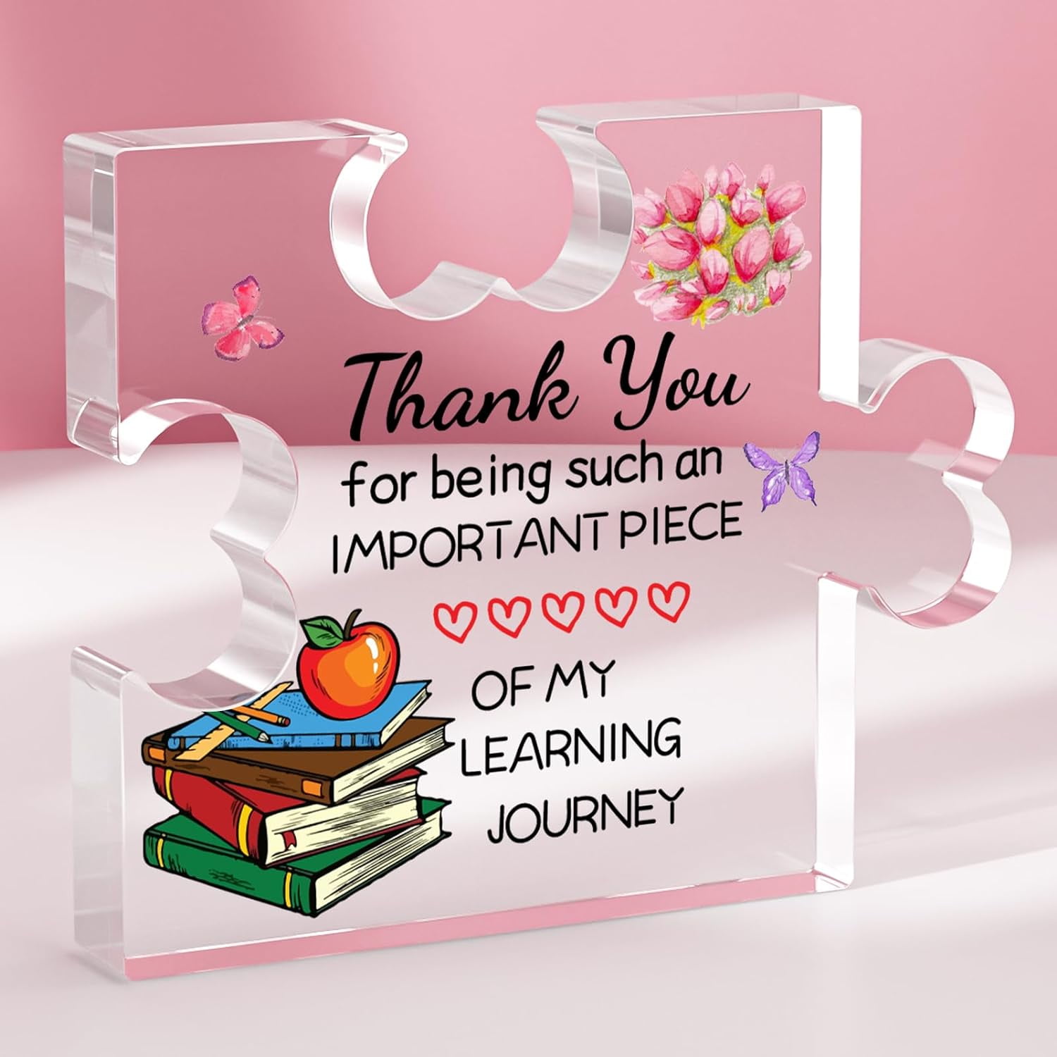 Teacher Appreciation Gifts, Teacher Gifts Acrylic Plaque, Thank You ...