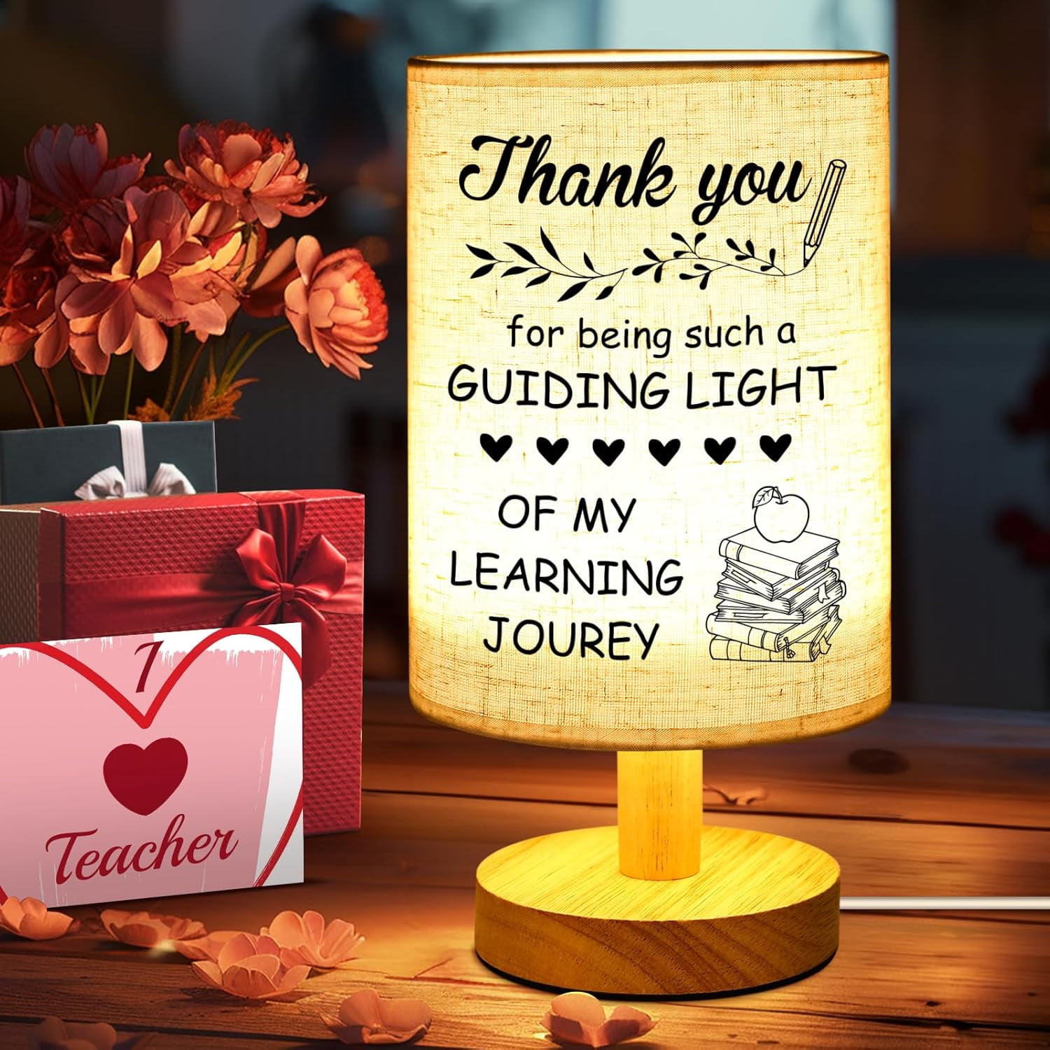 Teacher Appreciation Gifts, Teacher Gifts from Student, Fabric Shade ...