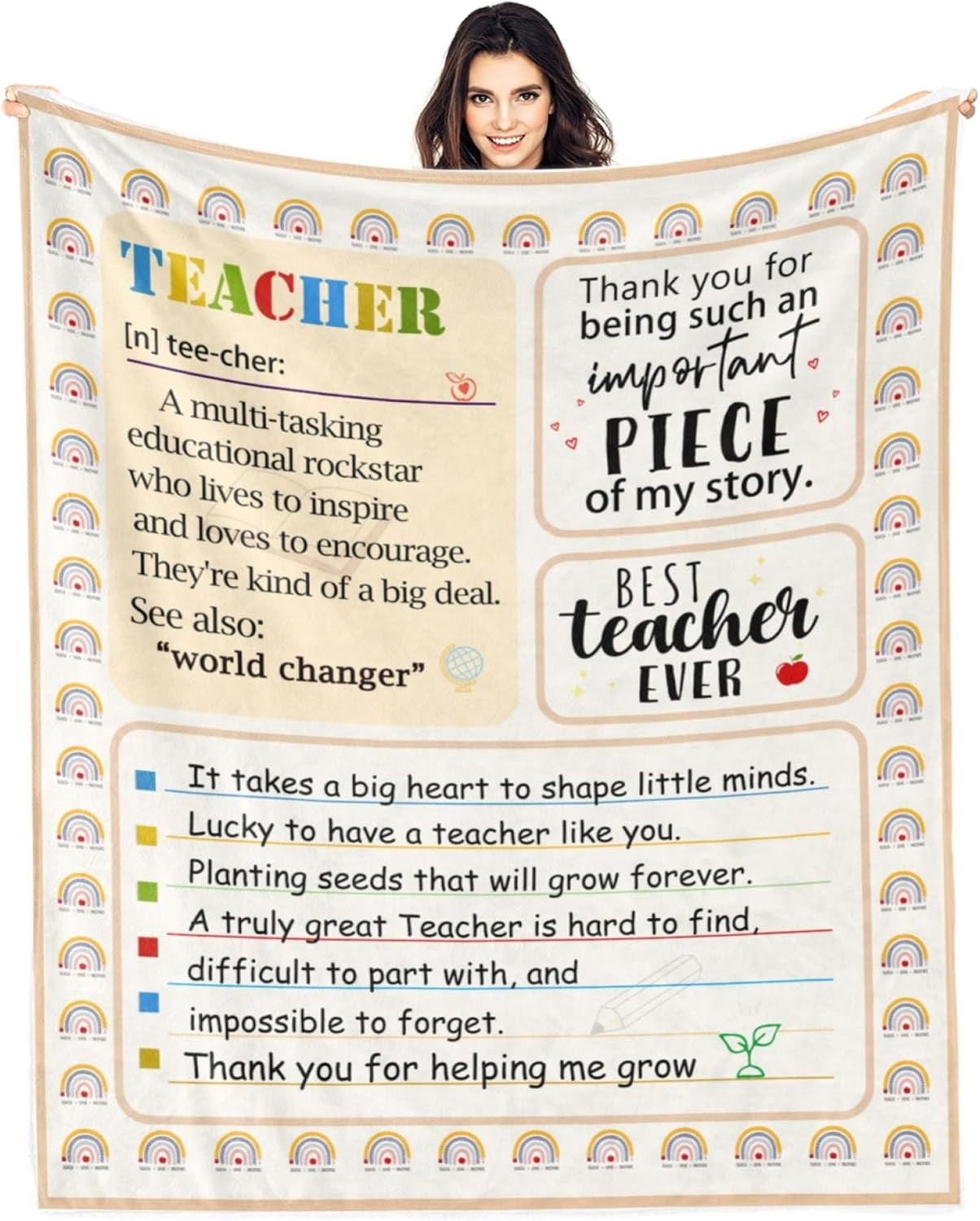 Teacher Appreciation Gifts, Teacher Gifts for Women Men, Teacher Gifts ...