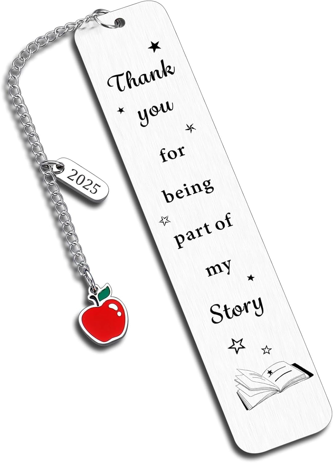 Teacher Appreciation Gifts Teacher Valentine Gift Bookmark End of Year ...