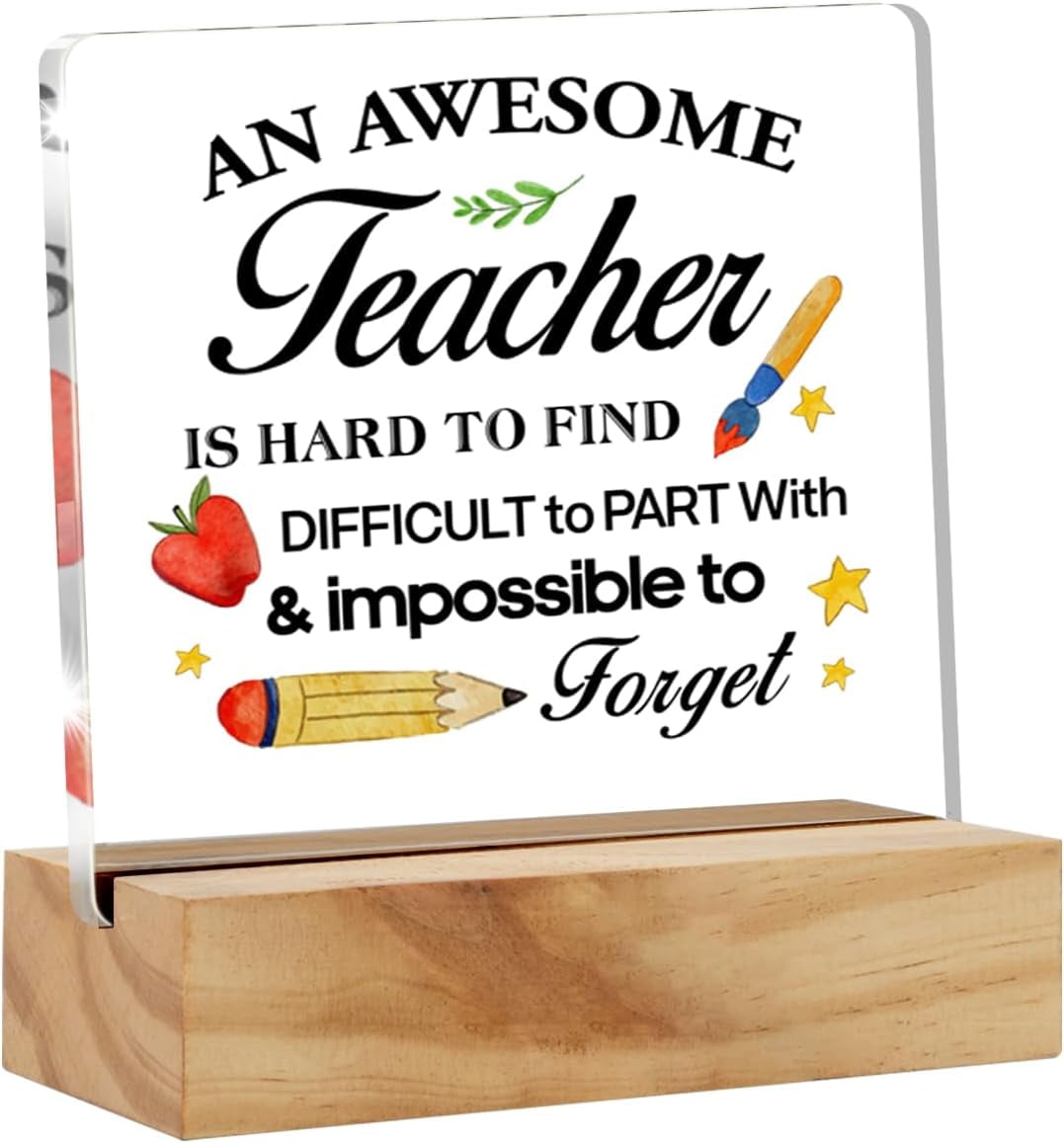 Teacher Appreciation Gifts for Women Men, Teachers Gifts From Students ...