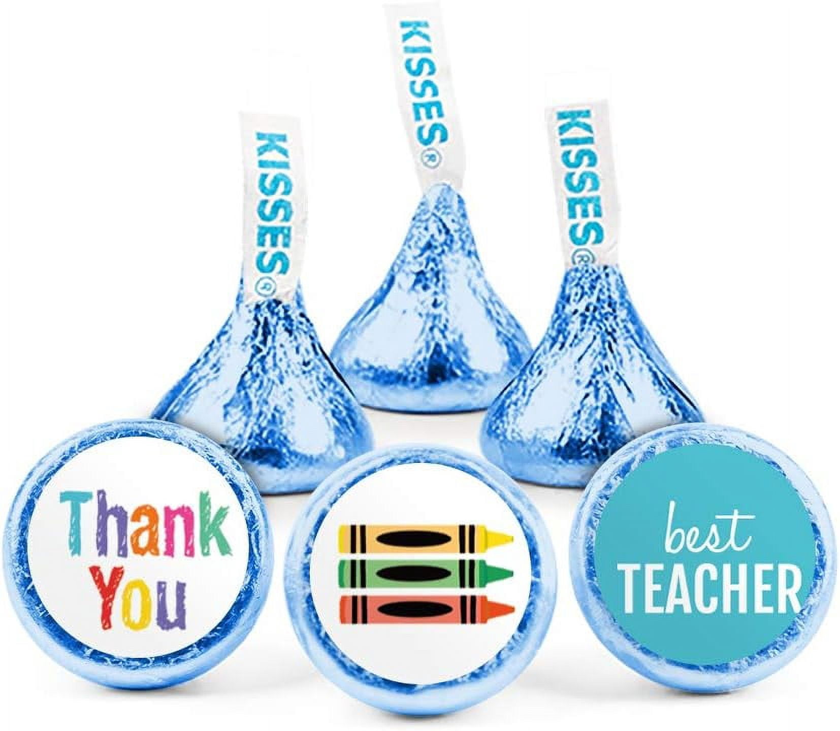 Teacher Appreciation Stickers for Kisses (108 Count) - Walmart.com