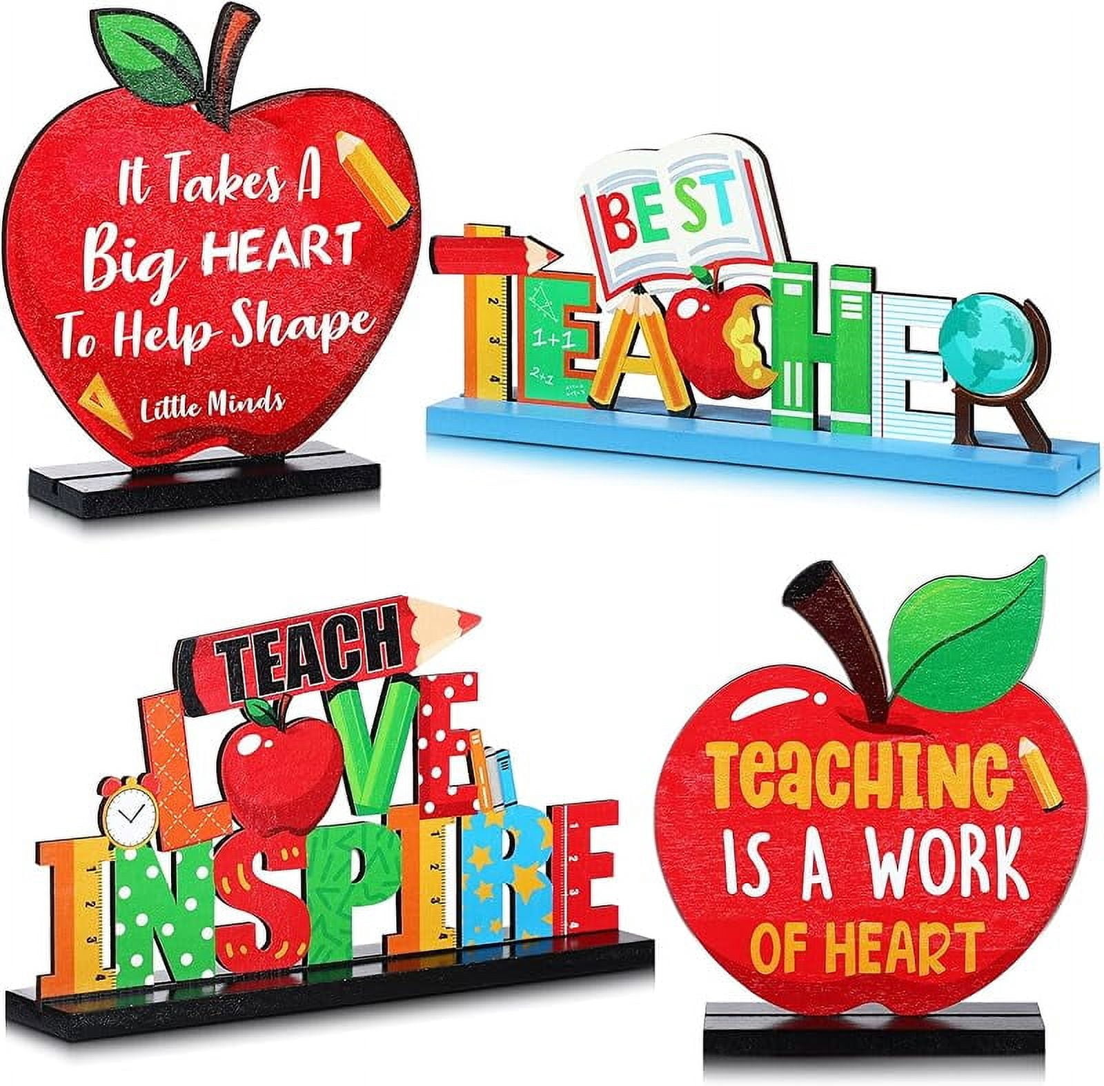 Teacher Appreciation Table Centerpieces Best Teacher Sign Table ...