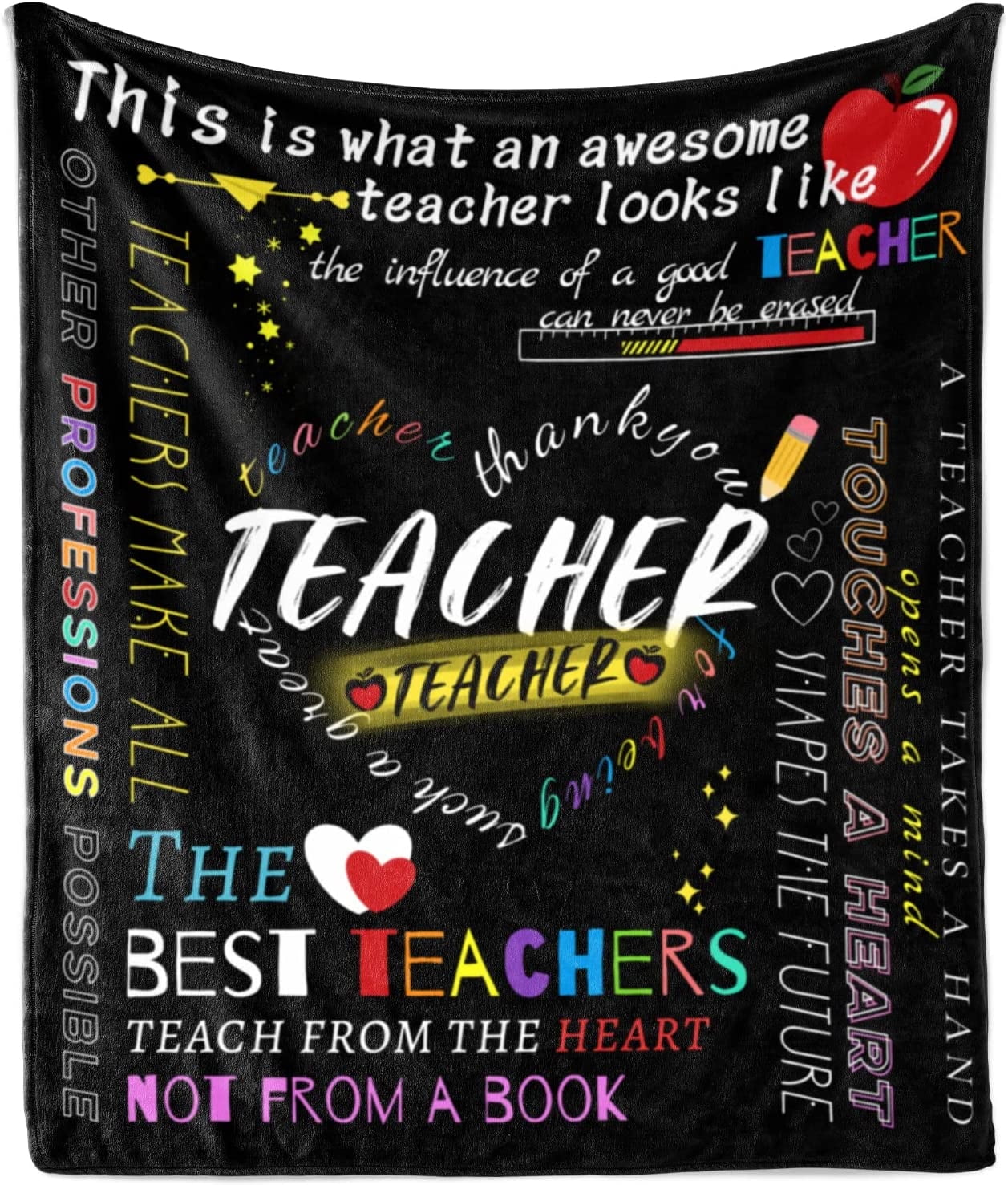 Teacher Blanket, Unique Teacher Appreciation Gifts, Best Teacher Gifts ...