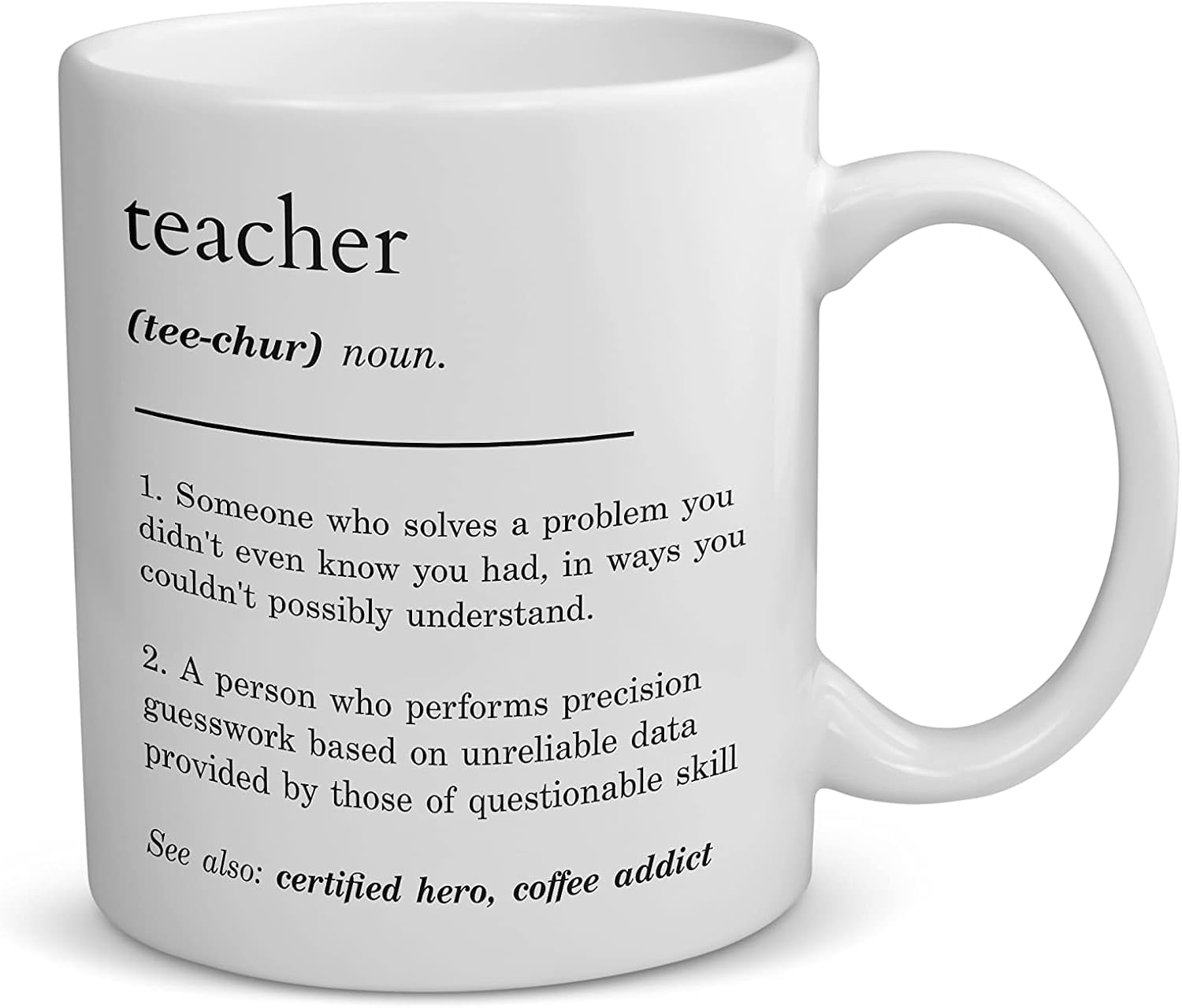 Teacher Coffee Mug, Cool Appreciation Gifts For End of Year for ...