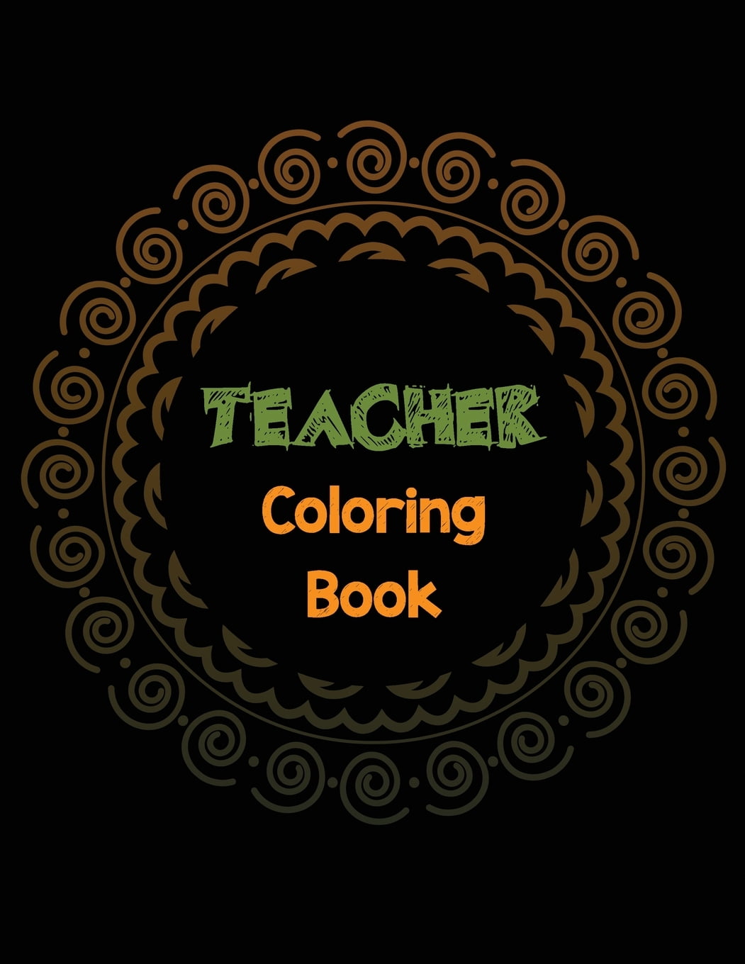 Teacher Coloring Book: Teacher's Stress Releasing Coloring book with ...