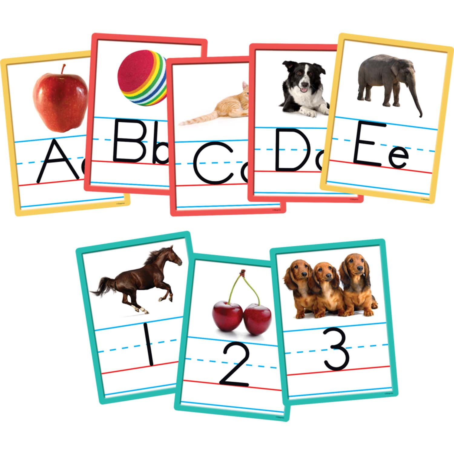 Edupress Alphabet and Numbers Accents, Pack of 36 - Walmart.com