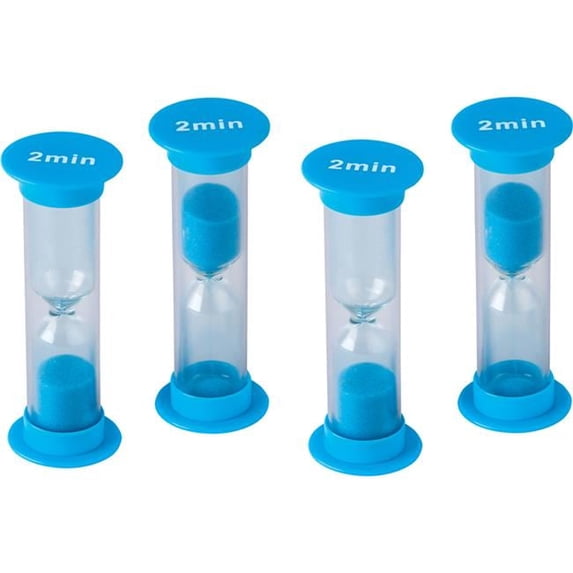Teacher Created Resources 2 Minute Sand Timers Mini - Pack of 6 ...
