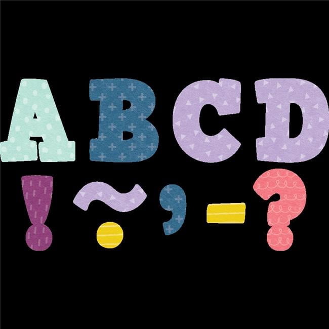 Teacher Created Resources 3 in. Oh Happy Day Bold Block Magnetic ...