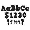 Teacher Created Resources Black Bold Block 4" Letters Combo Pack ...