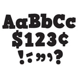 Teacher Created Resources Black Bold Block 4" Letters Combo Pack ...