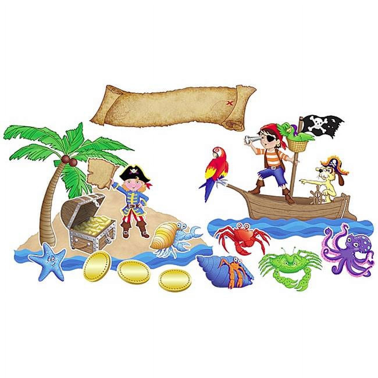 Teacher Created Resources 4826 Island Adventure Bulletin Board Display ...