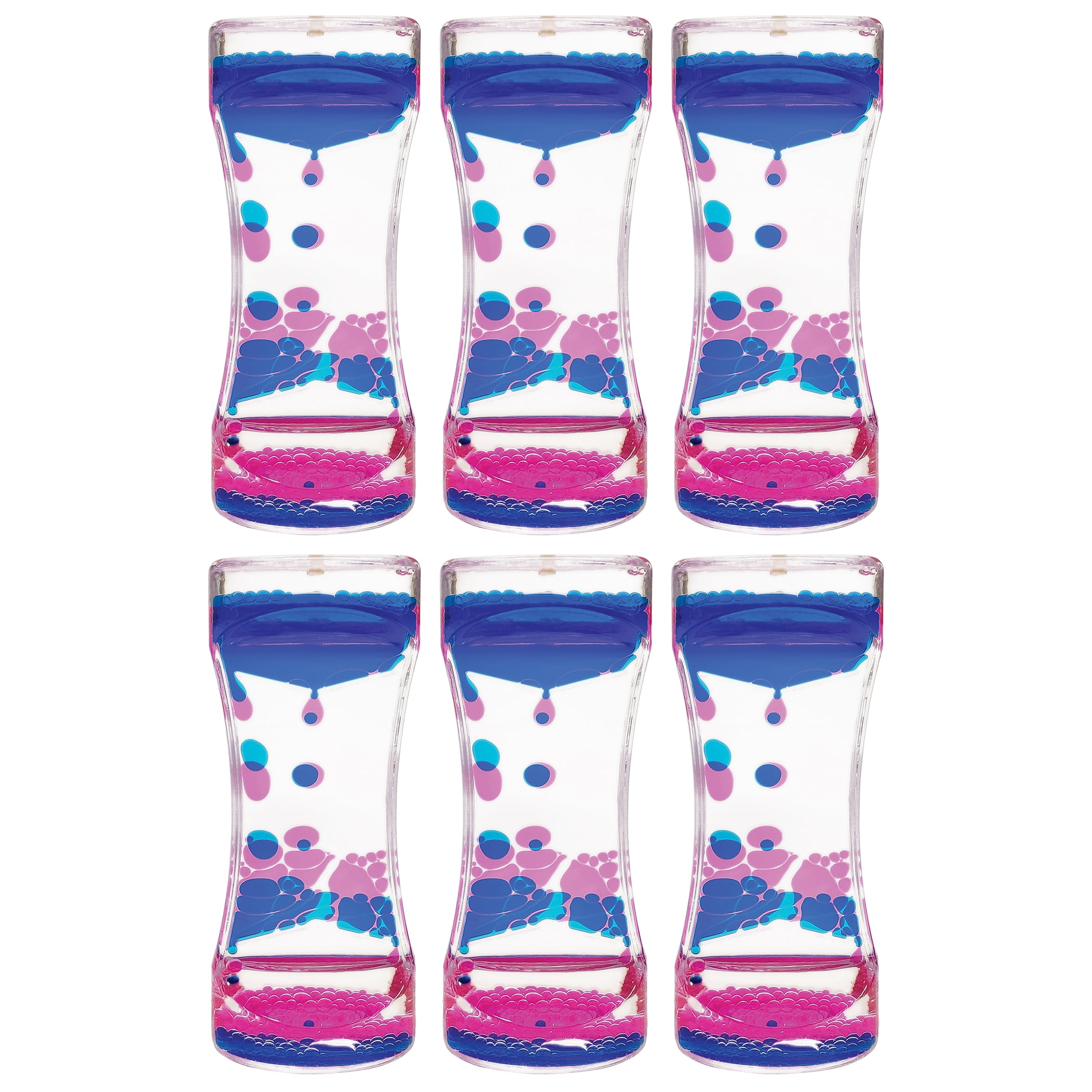 Teacher Created Resources Blue & Pink Liquid Motion Bubbler, Pack of 6 ...