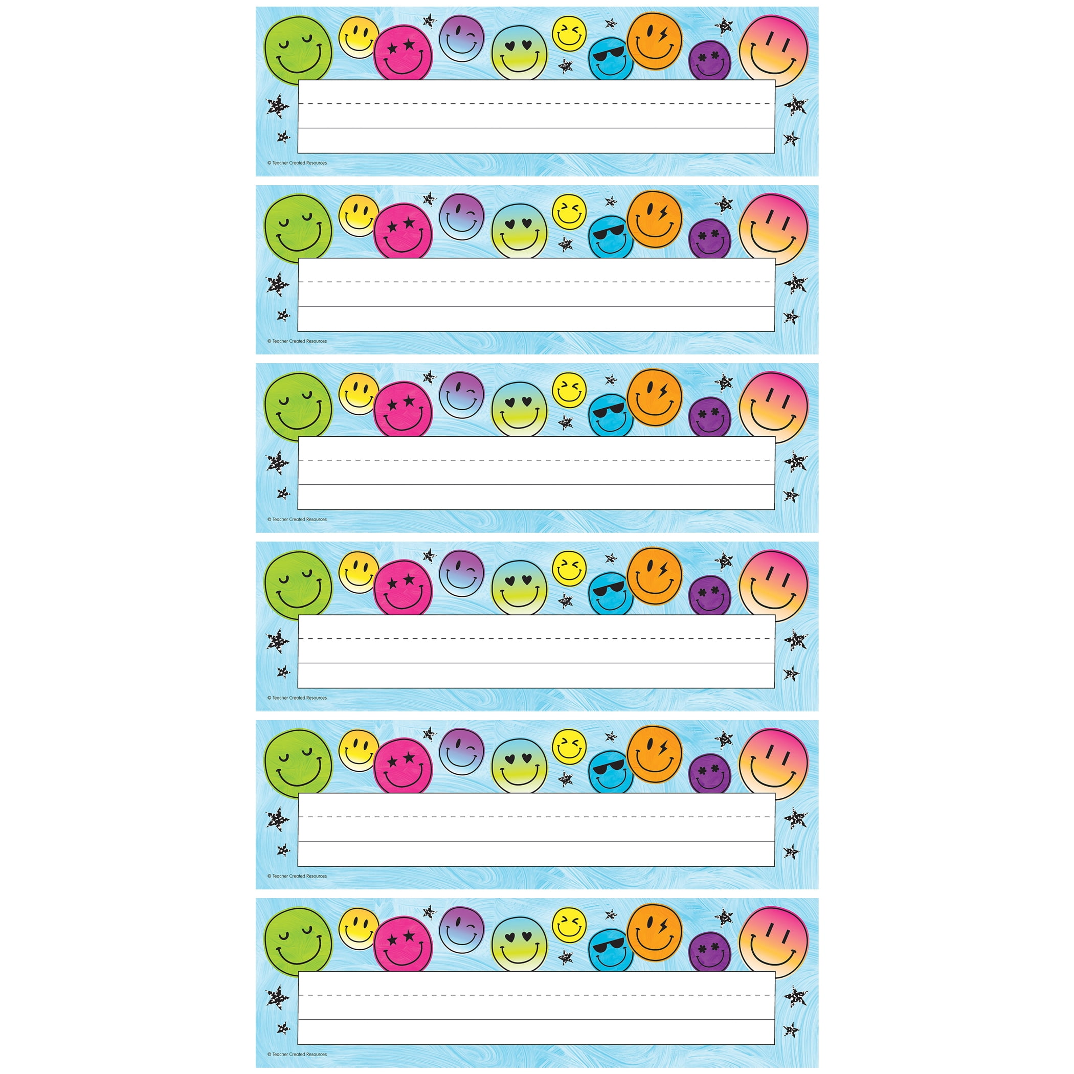 Teacher Created Resources Brights 4Ever Flat Name Plates, 36 Per Pack ...