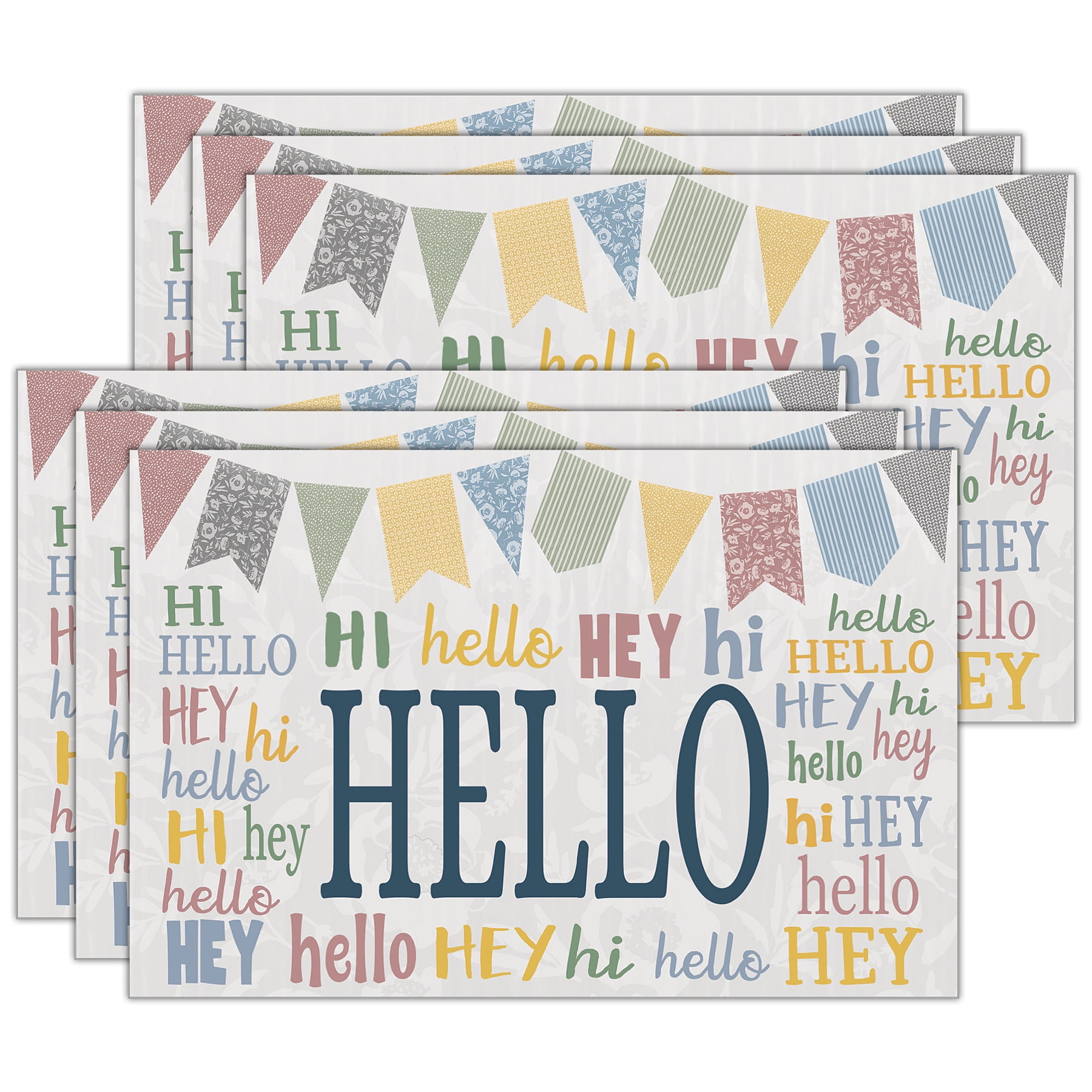 Teacher Created Resources Classroom Cottage Hello Postcards, 30 Per ...