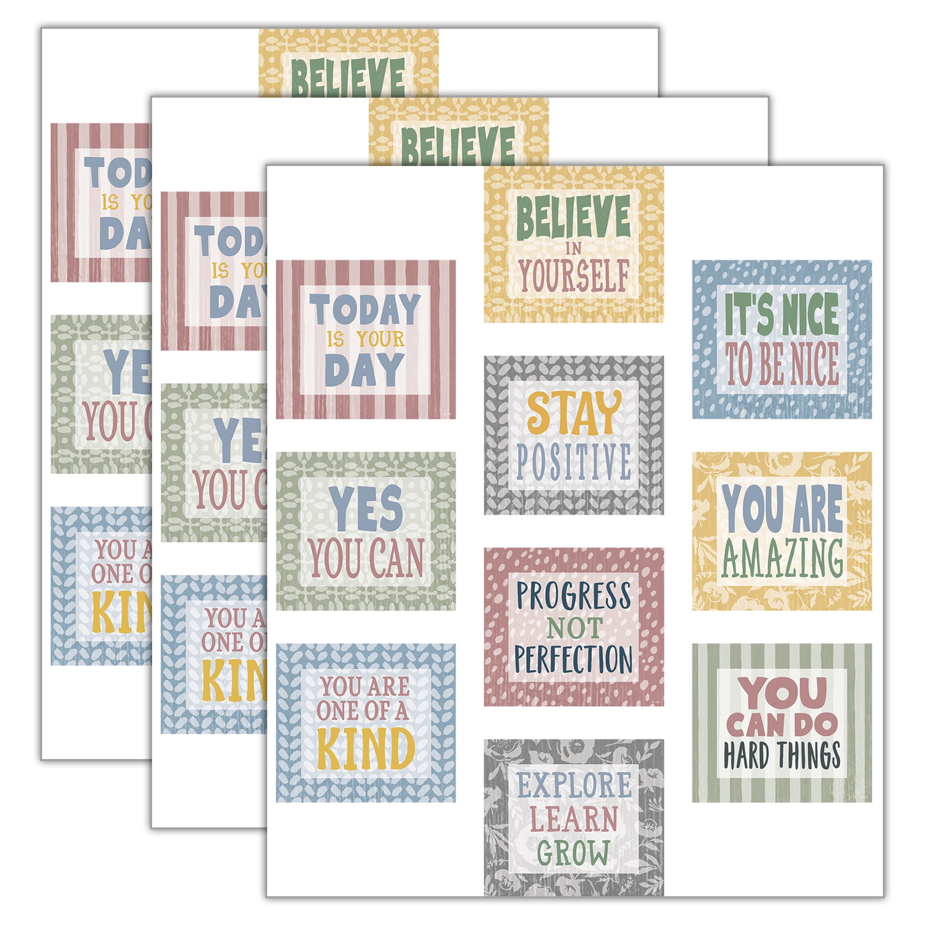 Teacher Created Resources Classroom Cottage Positive Sayings Accents ...