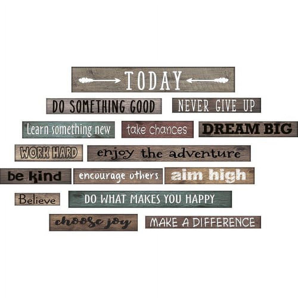 Teacher Created Resources 77871 Clingy Motivational Signs - Walmart.com