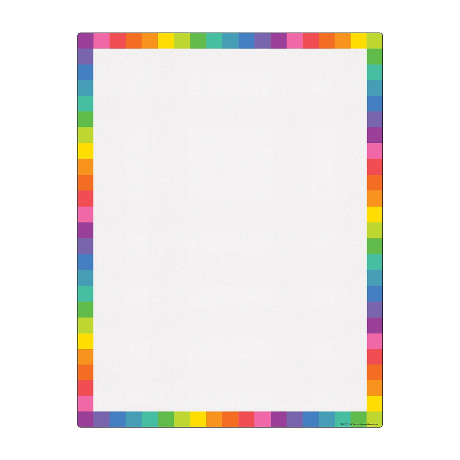 Colorful Blank Write-On/Wipe-Off Chart, 17" x 22" - Walmart.com