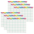 Teacher Created Resources® Colorful Calendar Write-On/Wipe-Off Chart, 6 ...