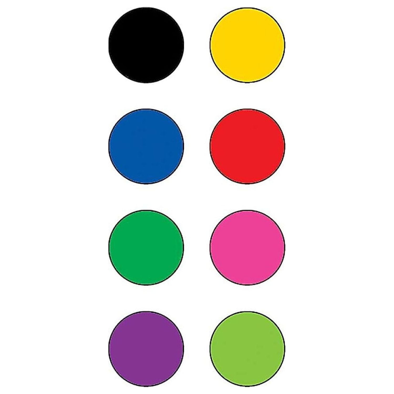 Teacher Created Resources Colorful Circles Mini Stickers, Multi Color ...