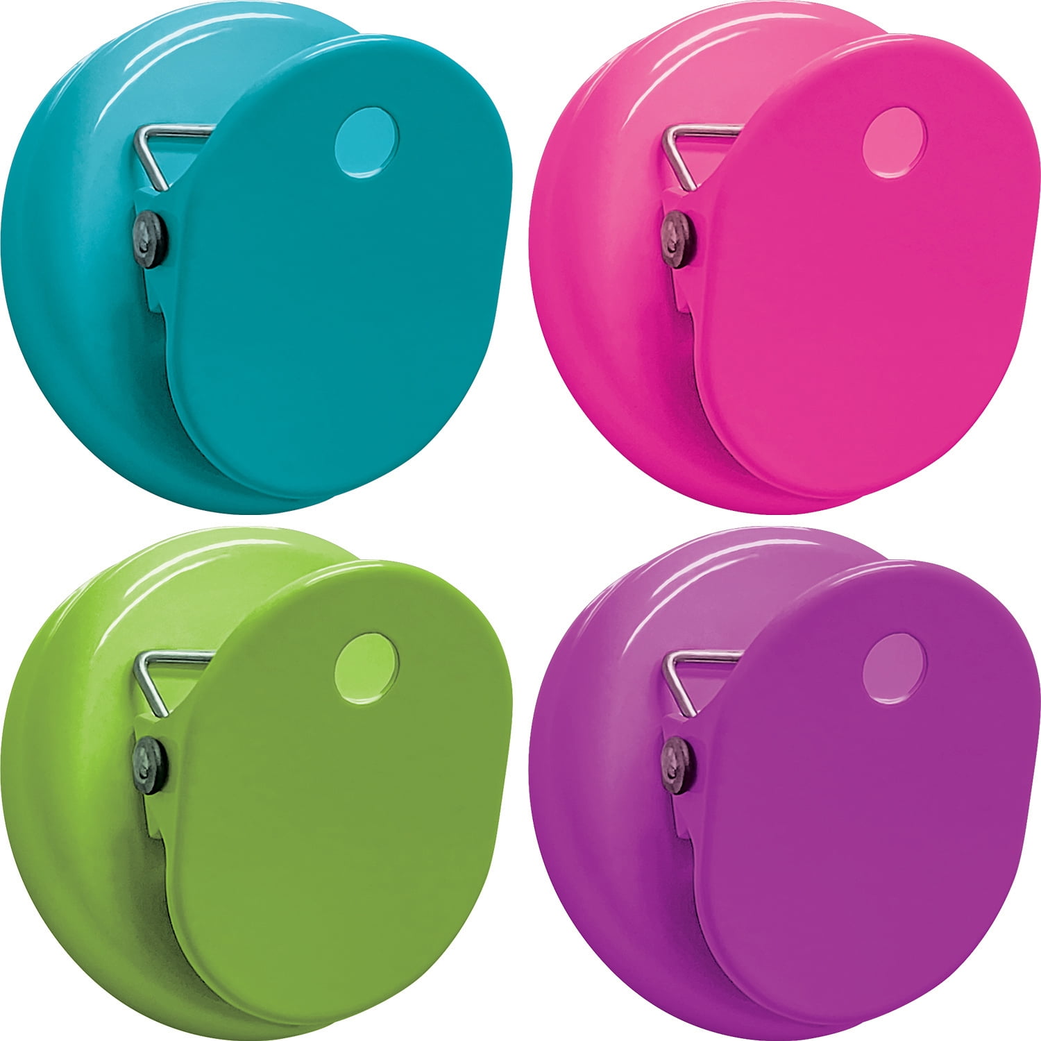 Teacher Created Resources Colorful Magnetic Clips, Pack of 4 - Walmart.com