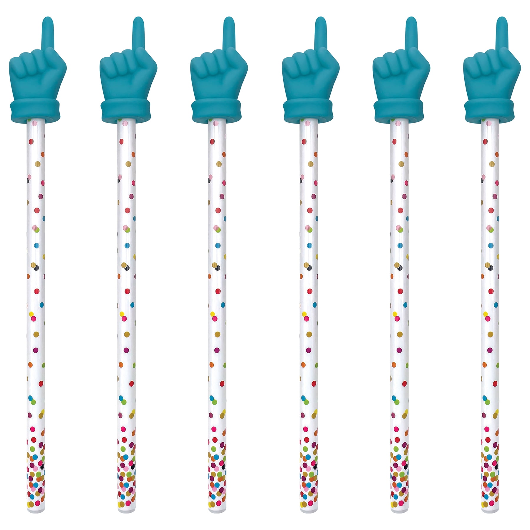 Teacher Created Resources Confetti Hand Pointer, Pack of 6 - Walmart.com