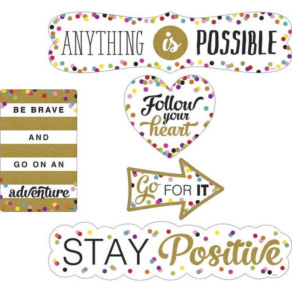 Teacher Created Resources Confetti Positive Accents, Each - Walmart.com