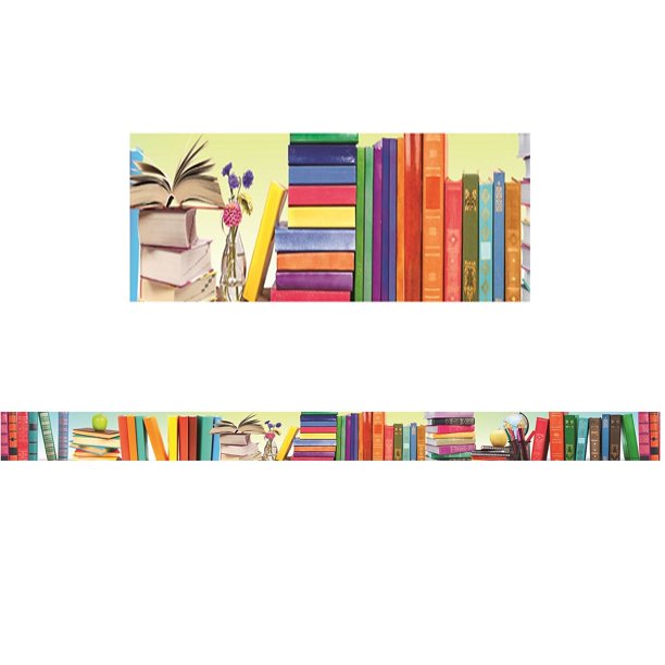 Teacher Created Resources EP-3289 Book Parade Photo Border - Walmart ...