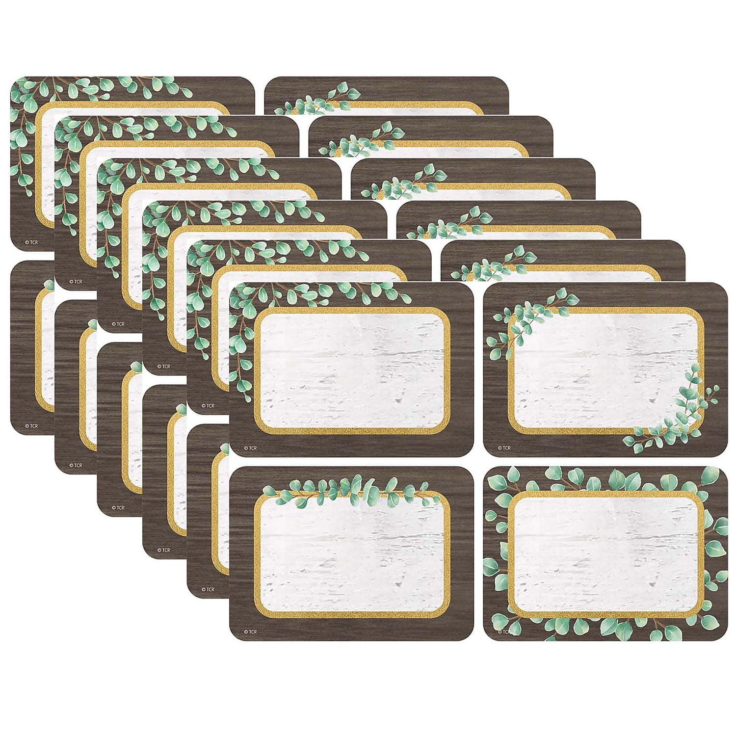 Teacher Created Resources Eucalyptus Name Tags/Labels Multi-Pack, 36 ...