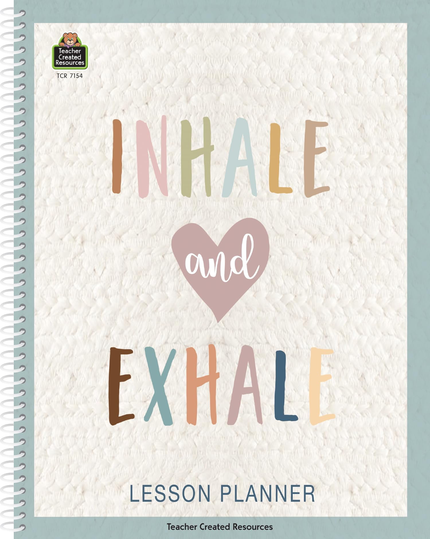 Teacher Created Resources Everyone is Welcome Lesson Planner 8.5 inches ...