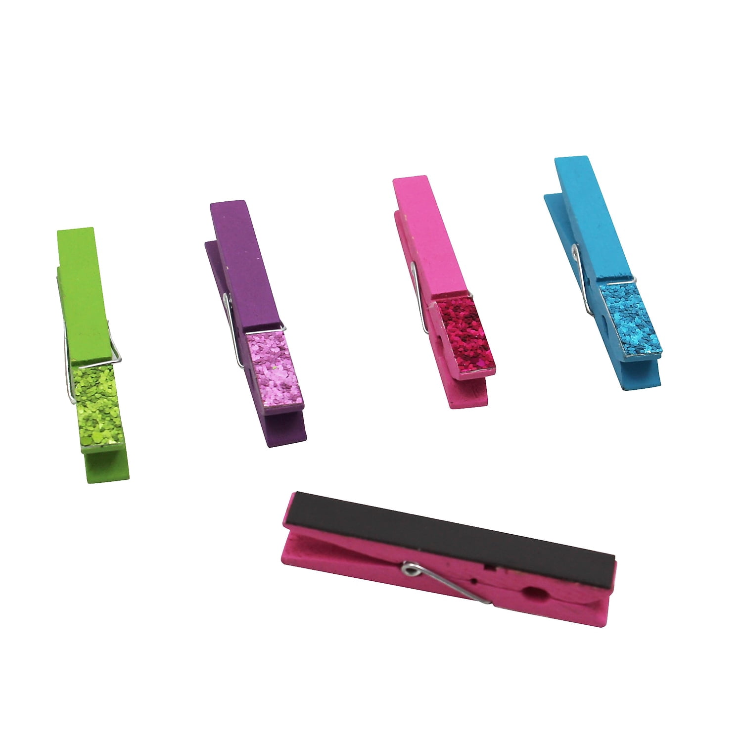 Teacher Created Resources Glitter Magnetic Clothespins 20 Per Pack ...