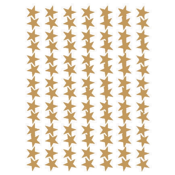 Gold Sticker Star