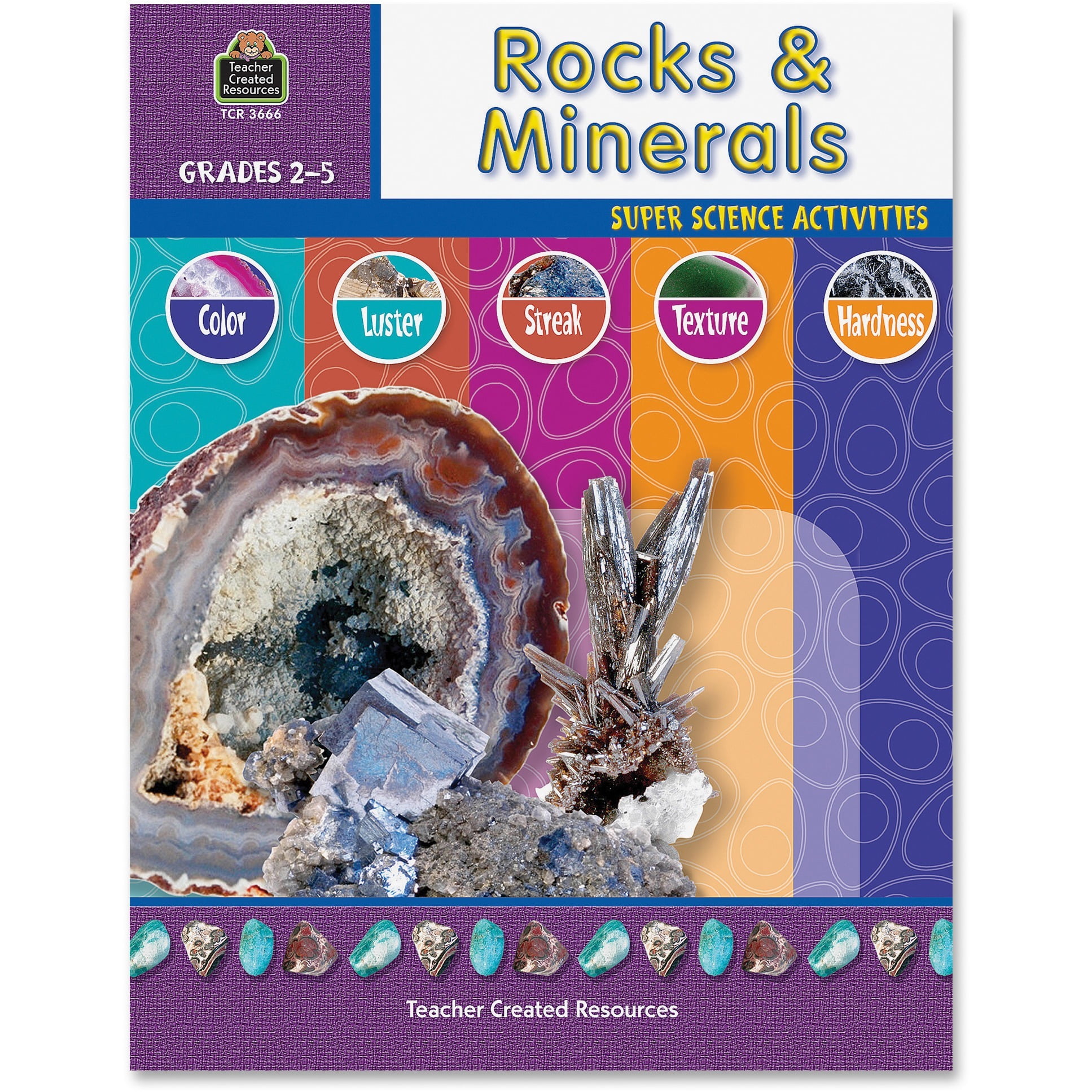 Teacher Created Resources Gr 2-5 Rocks/Minerals Book Printed Book ...
