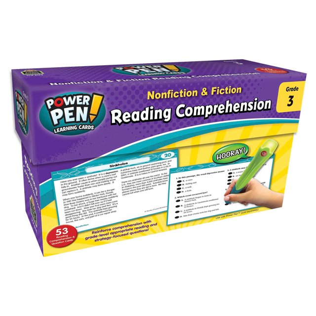 Teacher Created Resources Gr 3 Power Pen Learning Cards (6198 ...