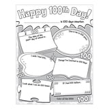 Teacher Created Resources Happy 100th Day Poster Pack, Pack of 32 ...