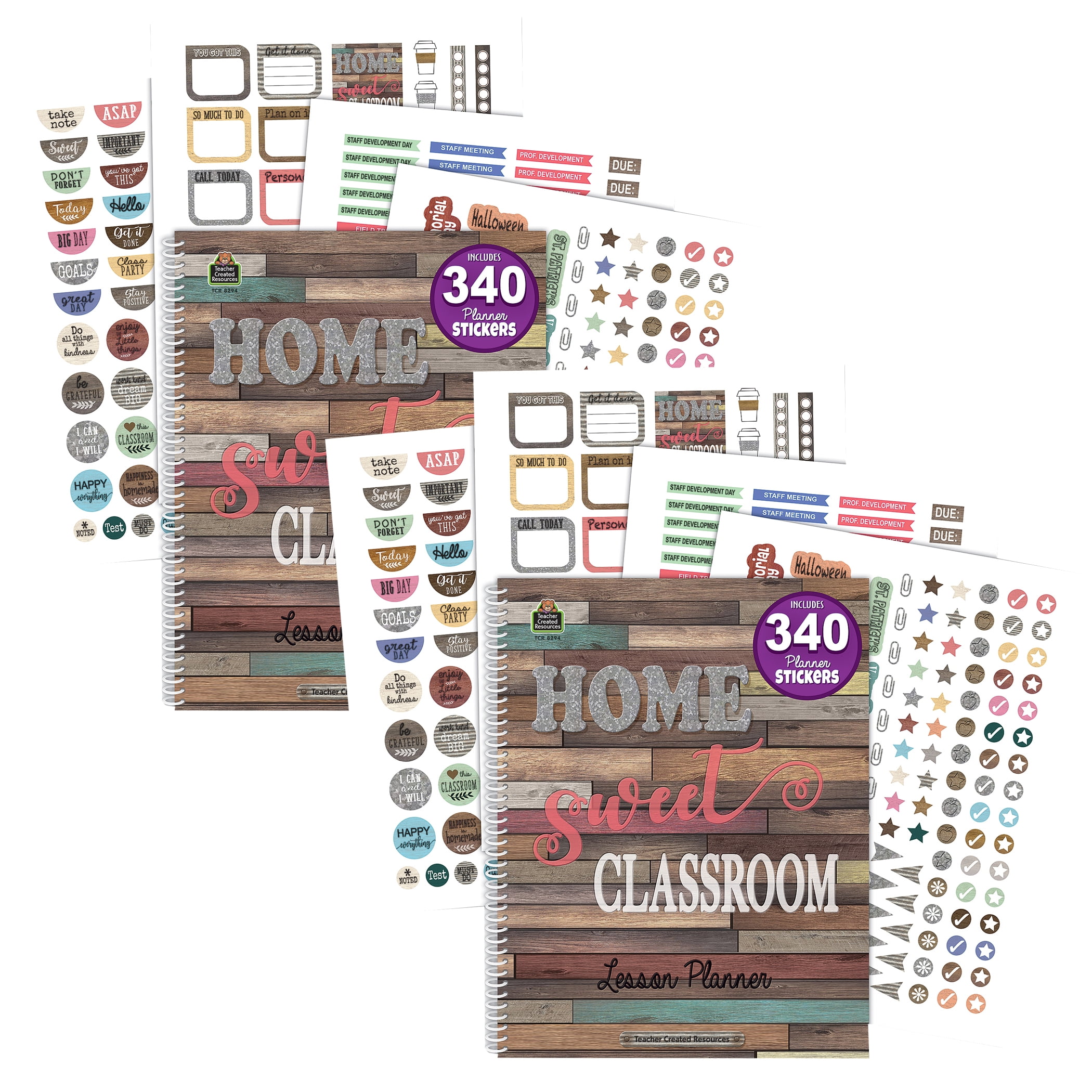 Teacher Created Resources Home Sweet Classroom Lesson Planner, Pack of ...
