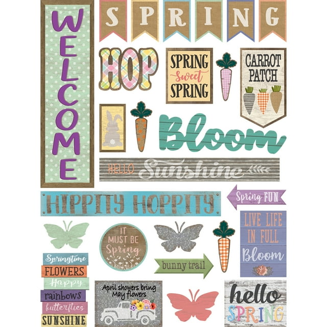 Teacher Created Resources Home Sweet Classroom Spring Mini Bulletin ...