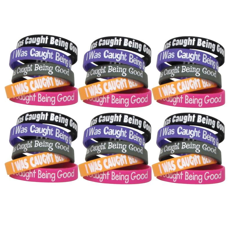 Teacher Created Resources I Was Caught Being Good Wristband Pack, 10 ...