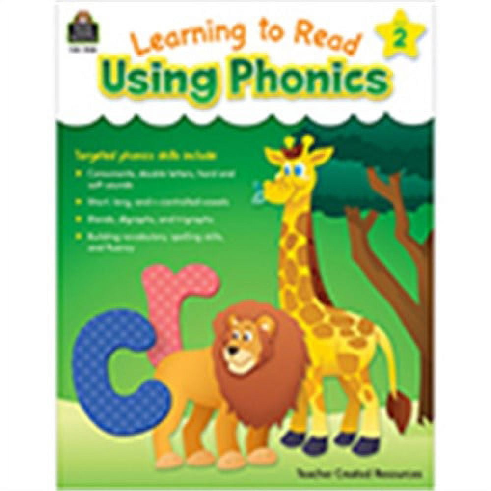 Learning to Read Using Phonics (Book 2) [TCR9102] - Walmart.com