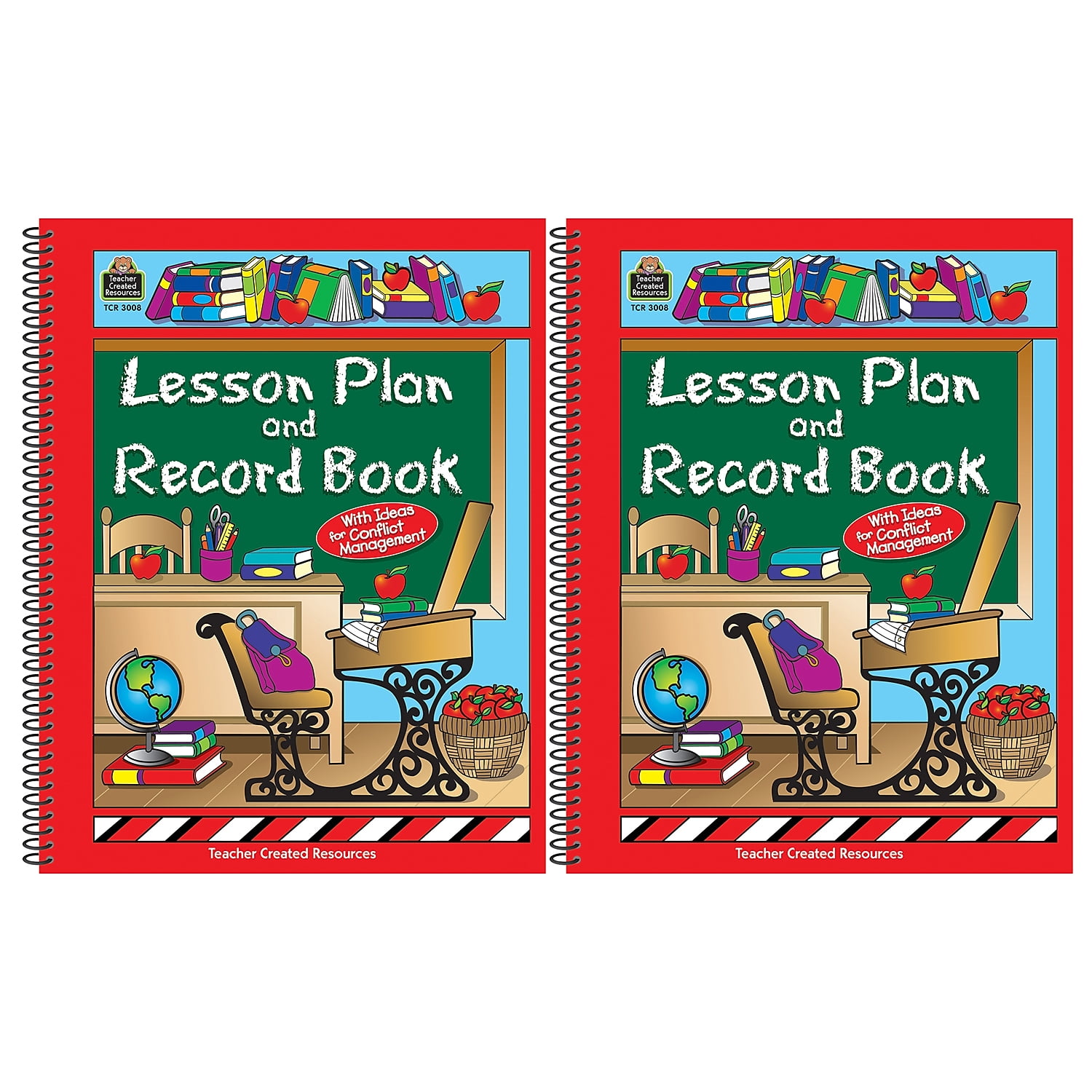 Teacher Created Resources Lesson Plan and Record Book Pack of 2 ...