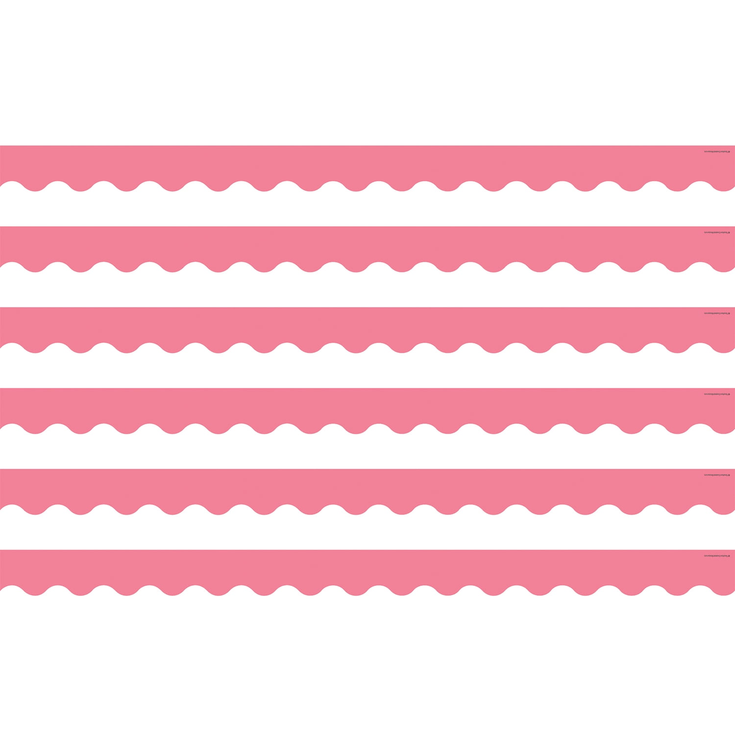 Teacher Created Resources Light Pink Scalloped Border Trim, 35 Feet Per ...