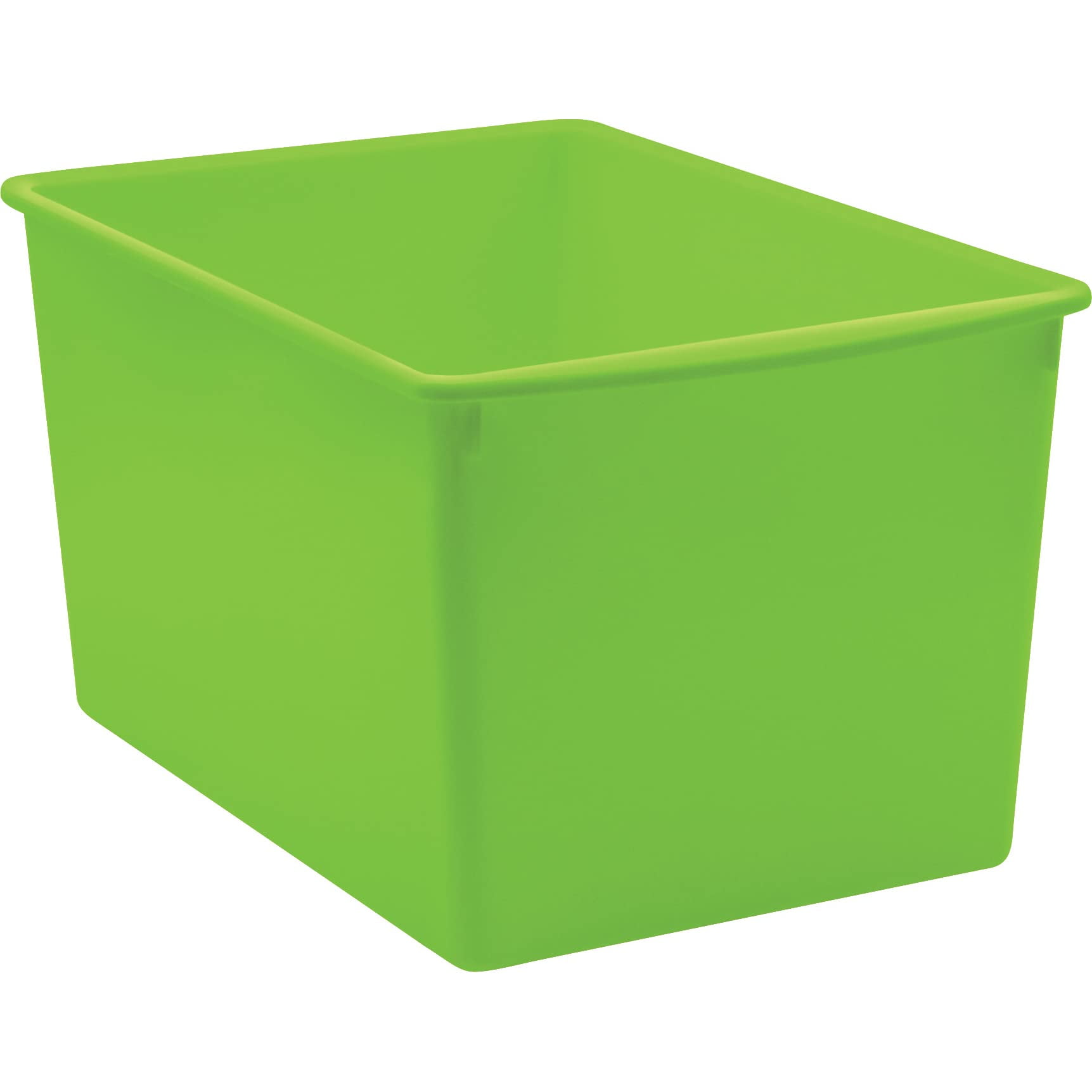 Teacher Created Resources Lime Plastic Multi-Purpose Bin - Walmart.com