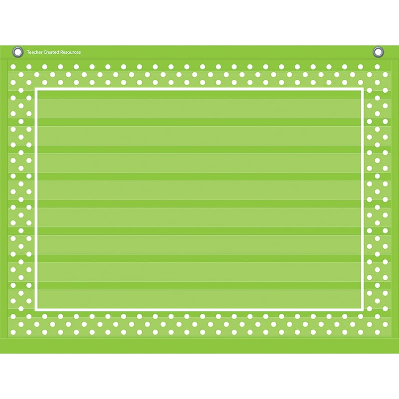 Teacher Created Resources Lime Polka Dots - Walmart.com