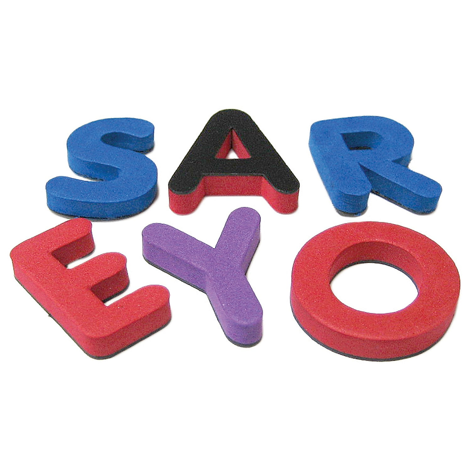 Magnetic Foam: Small Uppercase Letters, 55 Pieces - Walmart.com