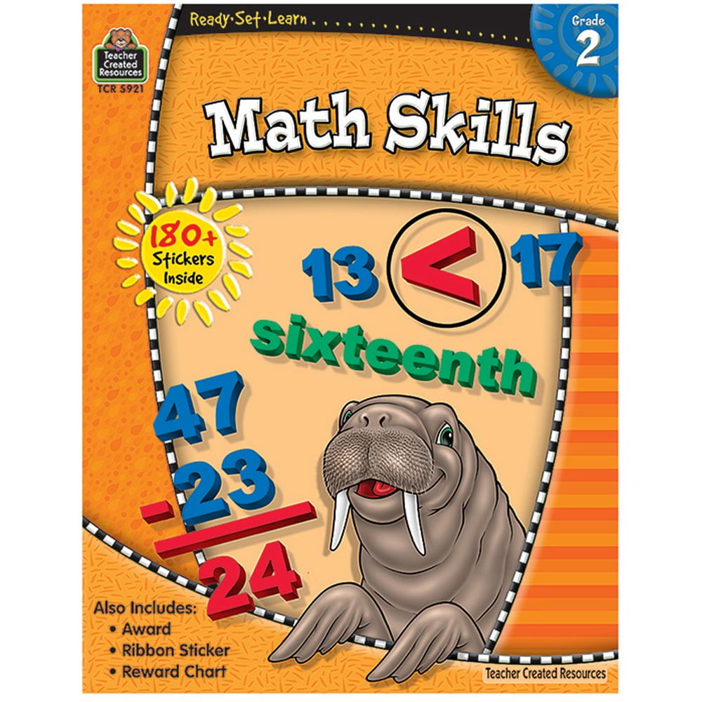 Ready-Set-Learn: Math Skills Grd 2 [TCR5921] - Walmart.com