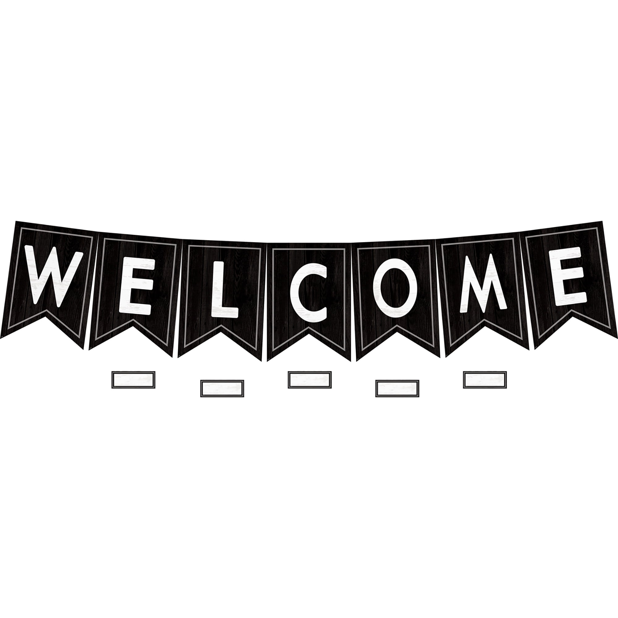 Teacher Created Resources Modern Farmhouse Pennants Welcome Bulletin ...