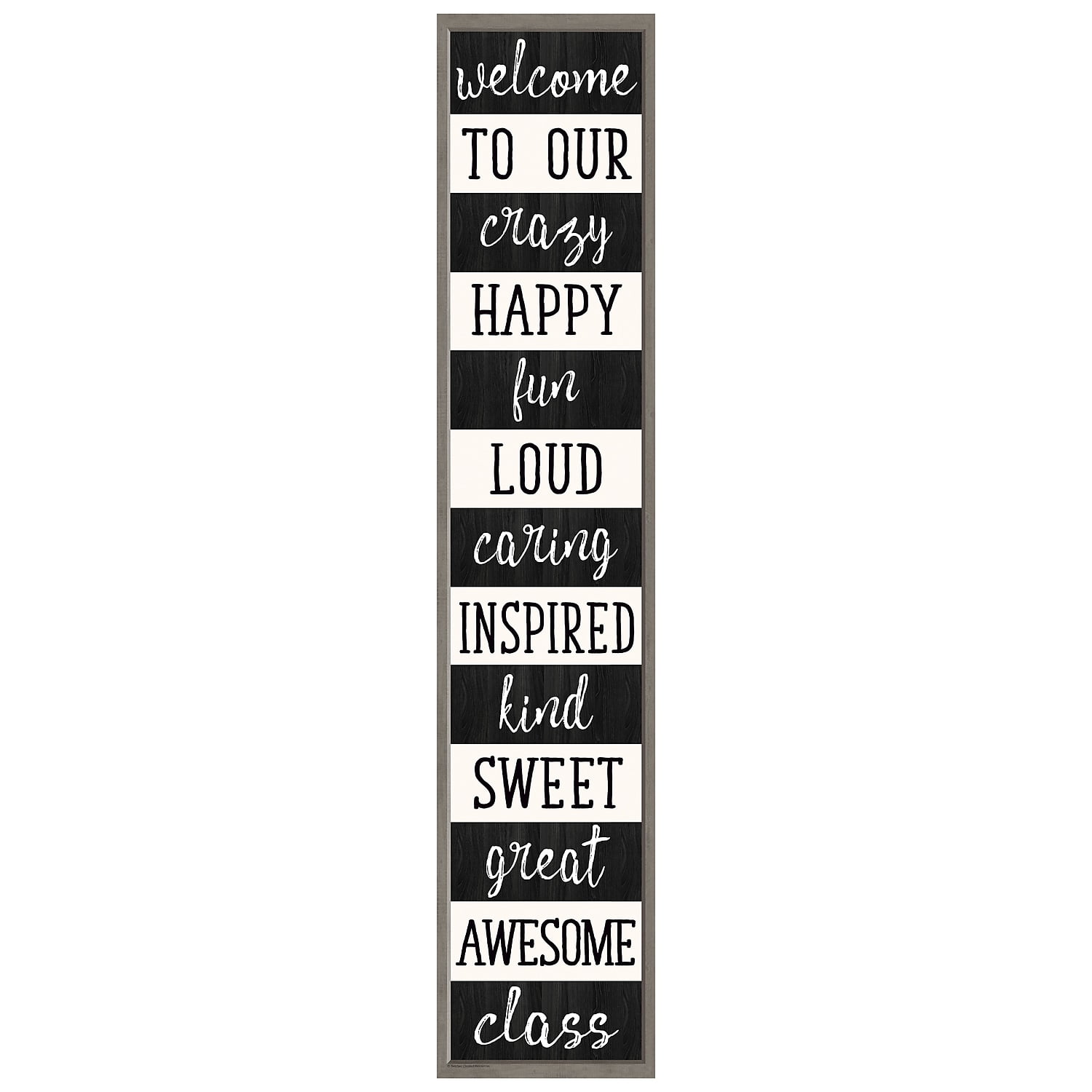 Teacher Created Resources Modern Farmhouse Welcome To Our Class Banner ...